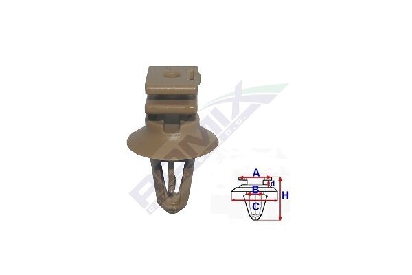 Set za pričvršćivane Audi/Volkswagen/BMW RXC60449 10 komada