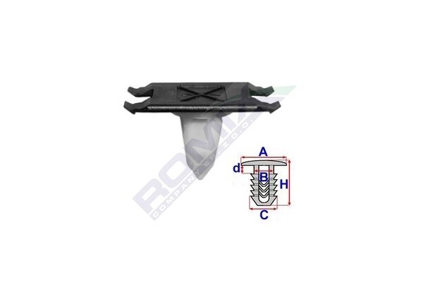 Set za pričvršćivane BMW RXC60539 (5 komada)
