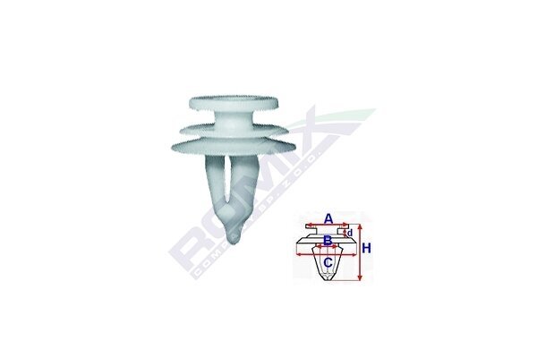 Set za pričvršćivane Chrysler RXB18915 10 komada
