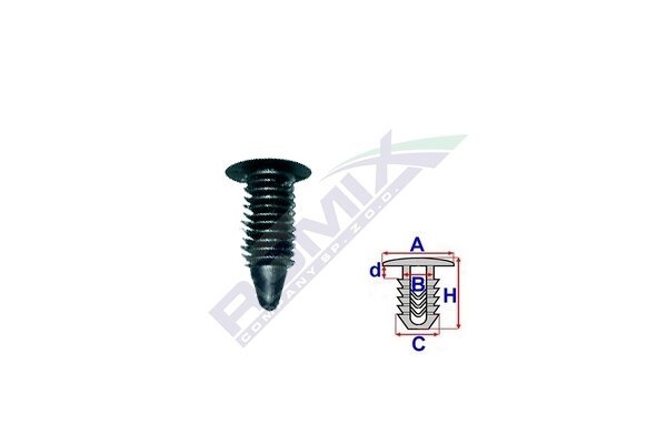 Set za pričvršćivane Chrysler RXB22644 (10 komada)