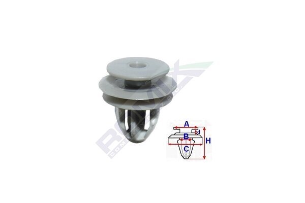 Set za pričvršćivane Citroen/Peugeot/Renault RA175049 10 komada