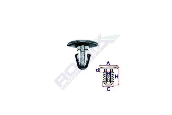 Set za pričvršćivane Citroen/Peugeot/Renault RXC10020 10 komada