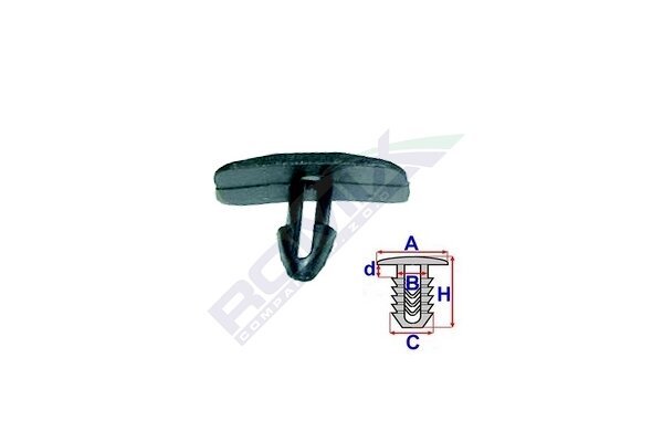 Set za pričvršćivane Citroen/Peugeot/Renault RXC30179 10 komada