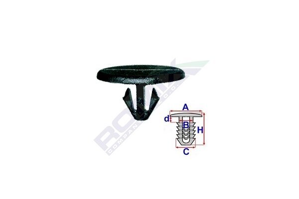 Set za pričvršćivane Citroen/Peugeot/Renault RXC40841 10 komada