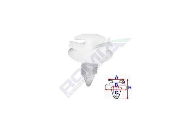Set za pričvršćivane Fiat/Alfa Romeo/Lancia RX11008 10 komada