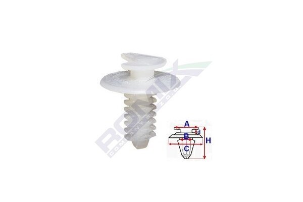 Set za pričvršćivane Fiat/Alfa Romeo/Lancia RX11026 10 komada