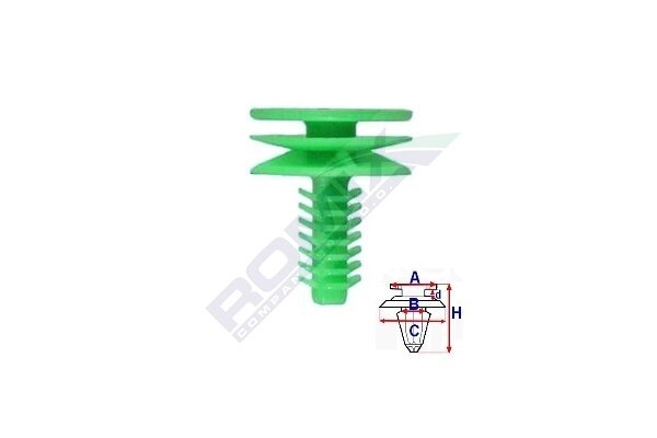 Set za pričvršćivane Fiat/Alfa Romeo/Lancia RX11056 10 komada