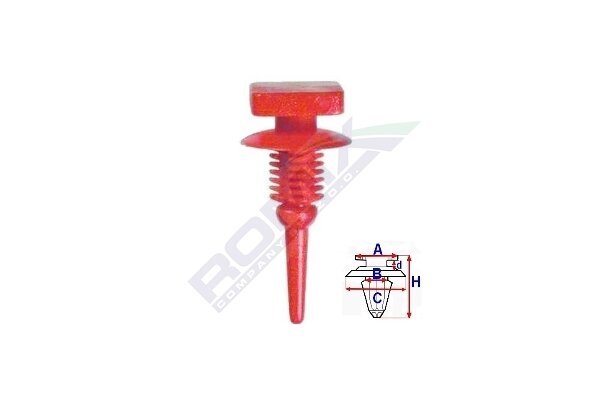 Set za pričvršćivane Fiat/Alfa Romeo/Lancia RX12057 10 komada