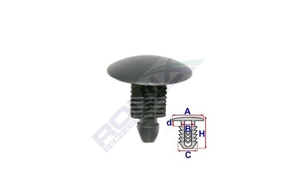 Set za pričvršćivane Fiat/Alfa Romeo/Lancia RX20242 10 komada