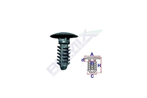 Set za pričvršćivane Fiat/Alfa Romeo/Lancia RXC10147 10 komada