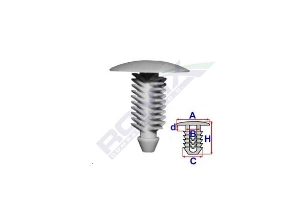 Set za pričvršćivane Fiat/Alfa Romeo/Lancia RXC60359 10 komada