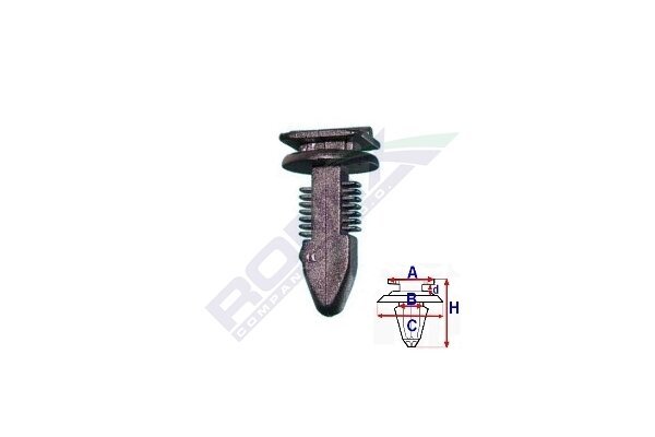 Set za pričvršćivane Ford/Seat/Volkswagen/Mercedes-Benz RX50182Z 10 komada