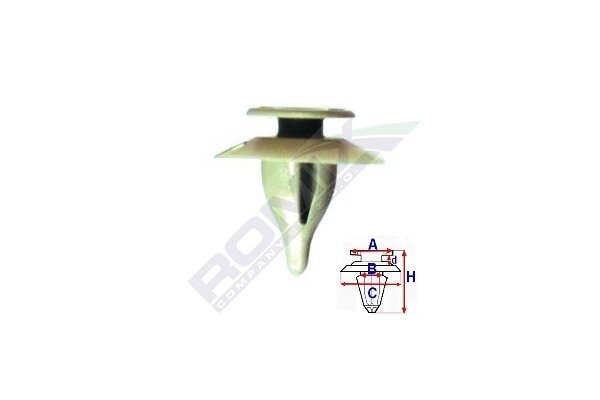 Set za pričvršćivane Ford/Seat/Volkswagen/Mercedes-Benz RXA13286 10 komada