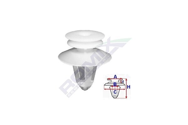 Set za pričvršćivane Ford/Seat/Volkswagen/Mercedes-Benz RXA14181 10 komada