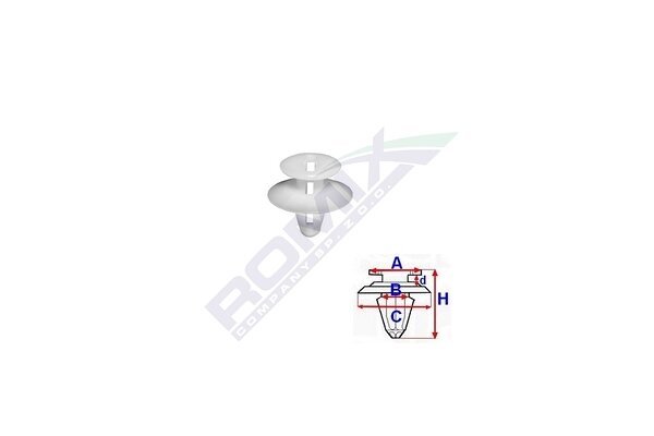 Set za pričvršćivane Ford/Seat/Volkswagen/Mercedes-Benz RXB23168 10 komada