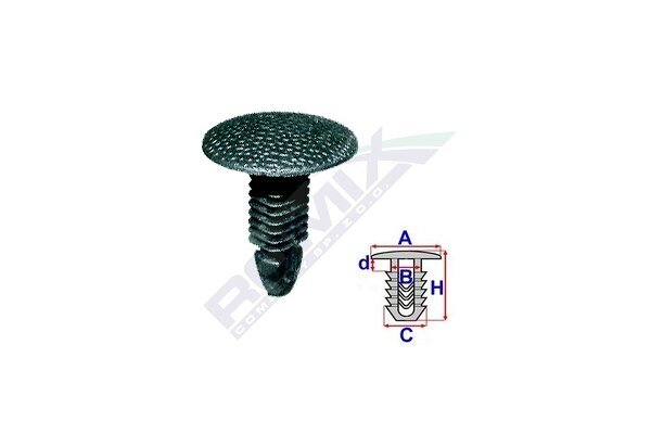 Set za pričvršćivane Ford/Seat/Volkswagen/Mercedes-Benz RXB25539 10 komada