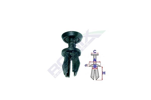 Set za pričvršćivane Ford/Seat/Volkswagen/Mercedes-Benz RXC30812 10 komada