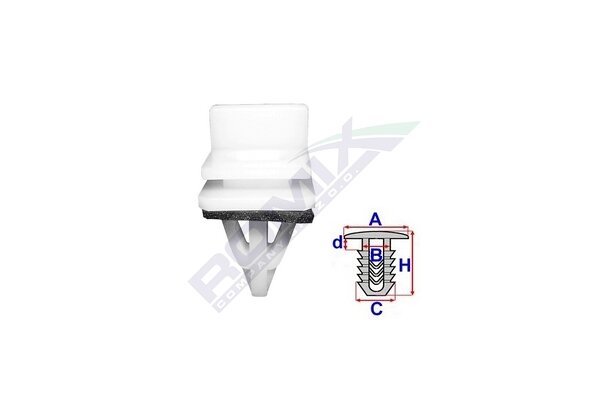 Set za pričvršćivane Honda RXB21104 5 komada