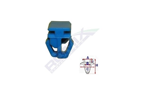 Set za pričvršćivane Honda RXB26296 10 komada