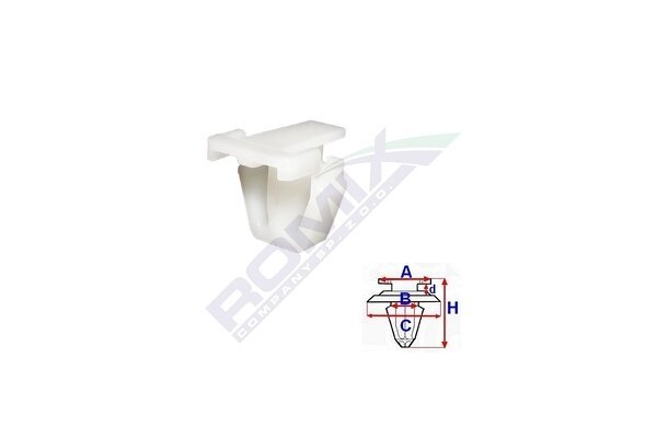 Set za pričvršćivane Honda RXC60567 (5 komada)