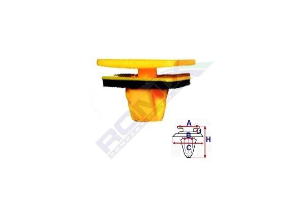 Set za pričvršćivane Hyundai RXB26969 10 komada