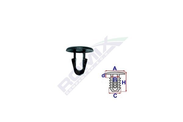Set za pričvršćivane Lexus/Toyota RXB22146 10 komada