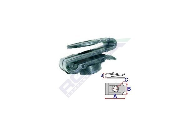 Set za pričvršćivane Mitsubishi RXB23303 5 komada