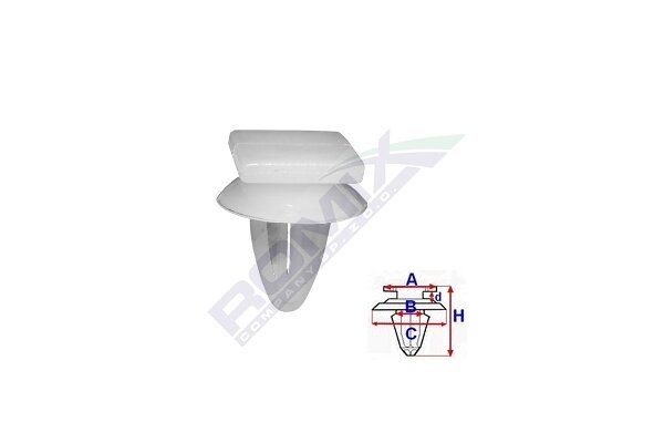 Set za pričvršćivane Mitsubishi RXC10117 5 komada