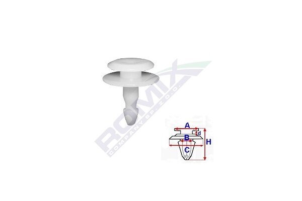 Set za pričvršćivane Nissan RXC60477 5 komada