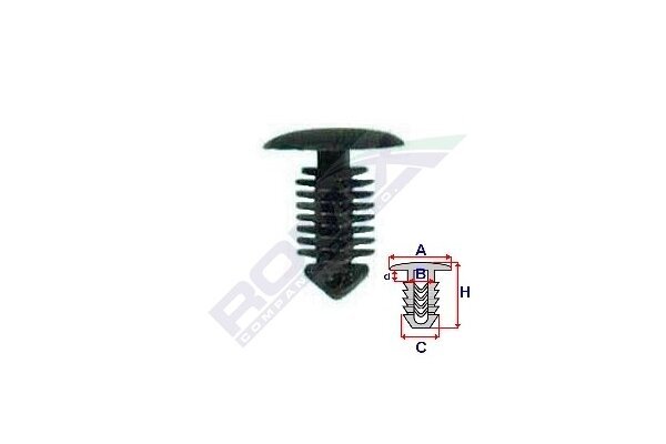 Set za pričvršćivane Opel RX10495 10 komada