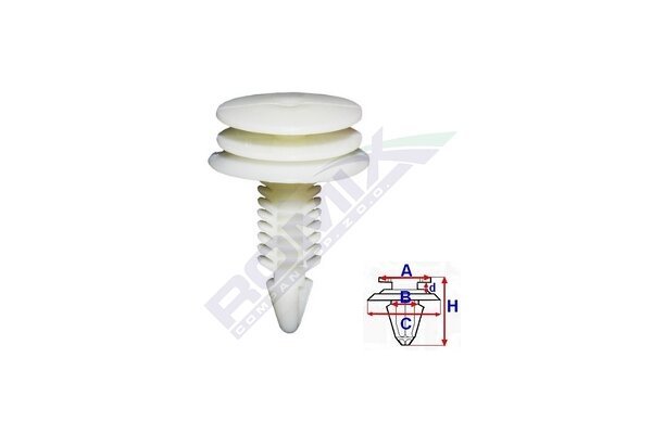 Set za pričvršćivane Opel RXB22645 10 komada