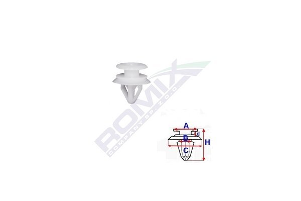 Set za pričvršćivane Opel RXC60369 10 komada