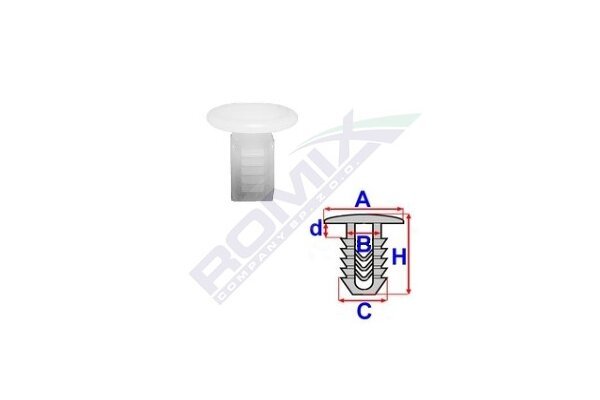 Set za pričvršćivane Renault RX11382 10 komada
