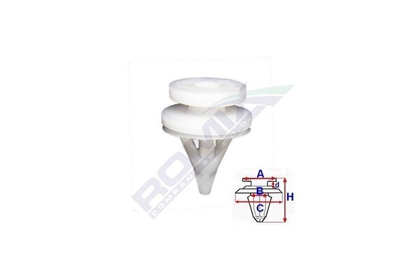 Set za pričvršćivane Renault RX11383 10 komada