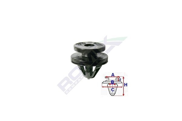 Set za pričvršćivane Renault RXC30826 10 komada