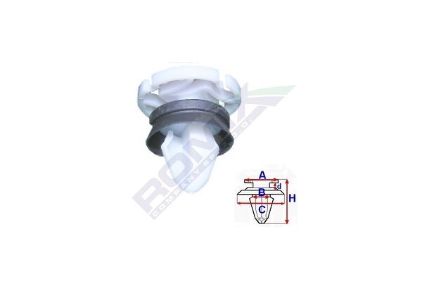 Set za pričvršćivane Renault RXC60332 5 komada