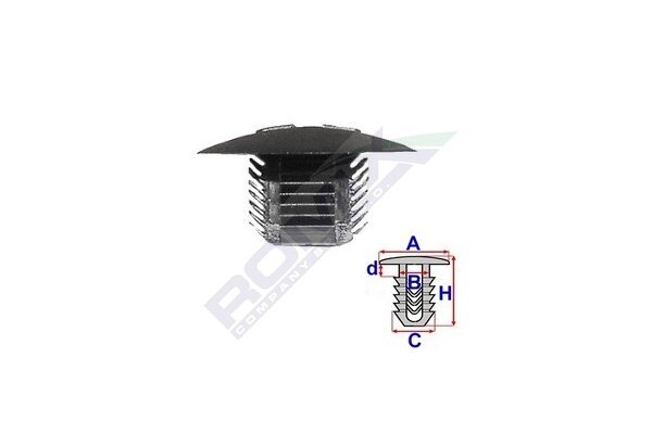 Set za pričvršćivane Renault RXC60357 10 komada
