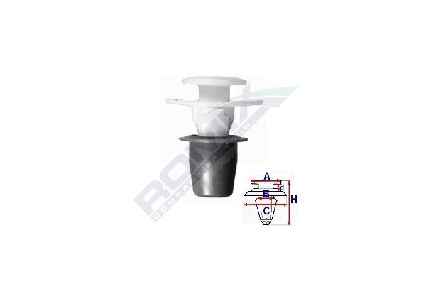 Set za pričvršćivane Seat/Škoda/Volkswagen RXA81056 10 komada