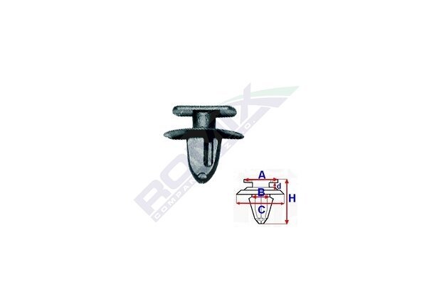 Set za pričvršćivane Seat/Škoda/Volkswagen RXC10059 10 komada