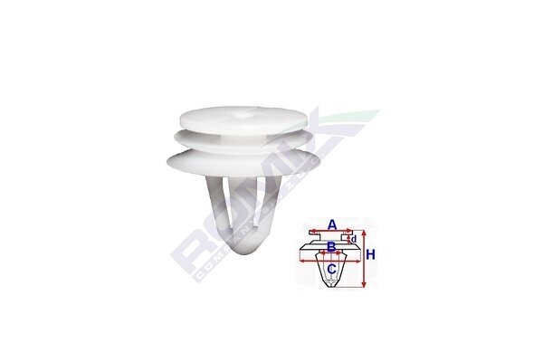 Set za pričvršćivane Seat/Škoda/Volkswagen RXC10156 10 komada