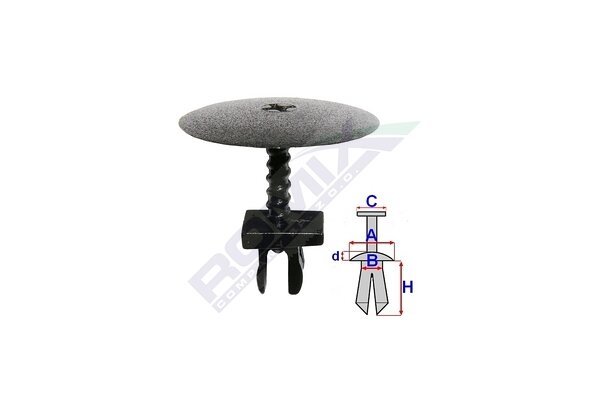 Set za pričvršćivane Seat/Škoda/Volkswagen RXC30020 10 komada