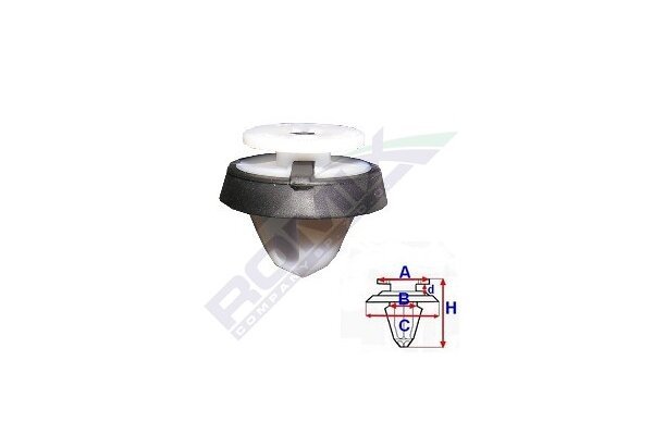 Set za pričvršćivane Seat/Škoda/Volkswagen RXC60438 10 komada