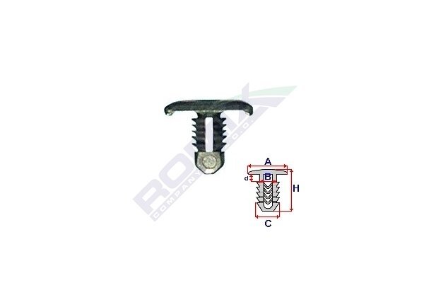 Set za pričvršćivane Seat\Škoda\Volkswagen RXA14720 25 komada