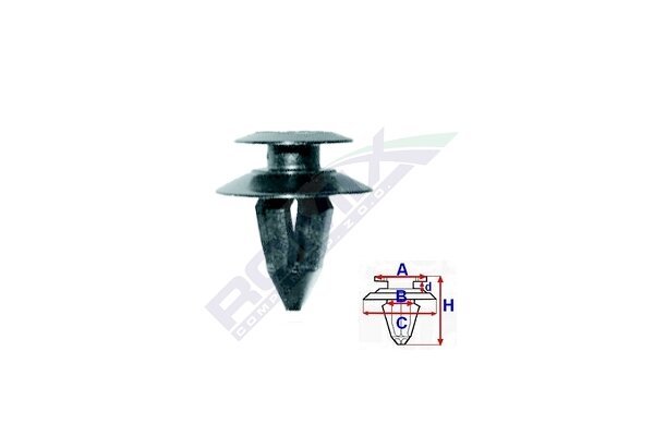 Set za pričvršćivane Seat\Škoda\Volkswagen RXC10007 10 komada