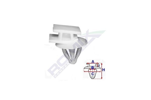 Set za pričvršćivane Volvo RXC60426 (5 komada)