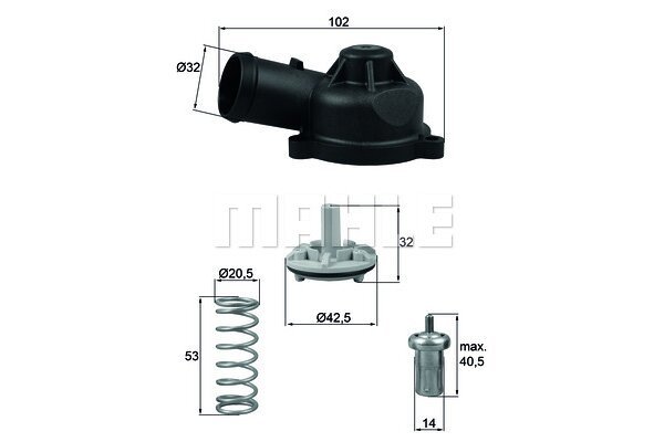 Termostat Seat Toledo 12-