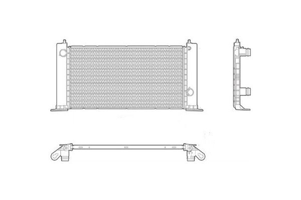 Hladnjak vode 303008-2 - Fiat Stilo 01-07