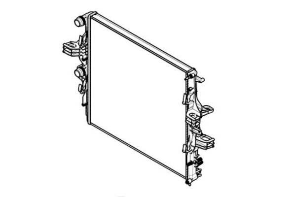 Hladnjak vode 30N1082X - Iveco Daily, OEM, dizel, 06-14