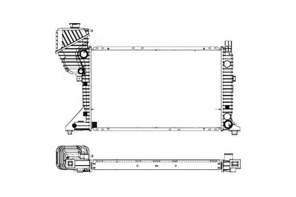 Hladnjak vode 506308A1 - Mercedes-Benz Sprinter 95-