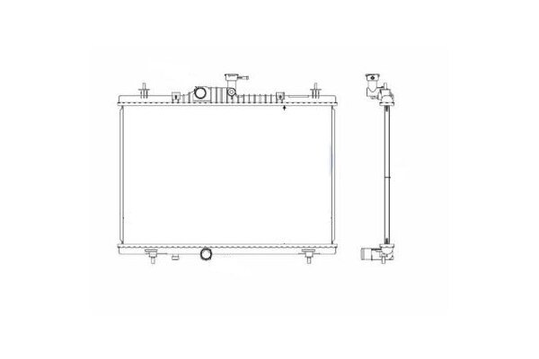 Hladnjak vode 6080081K - Renault Koleos 08-